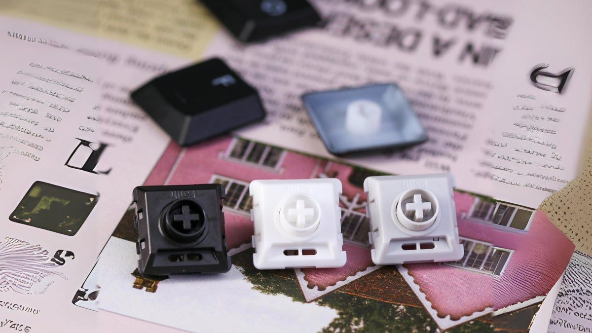 kailh all pom low profile mechanical keyboard switches